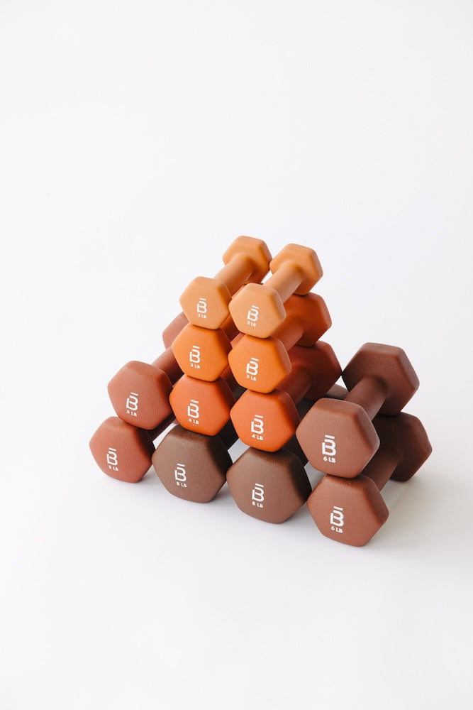 Set of 6 lb Weights – barre3