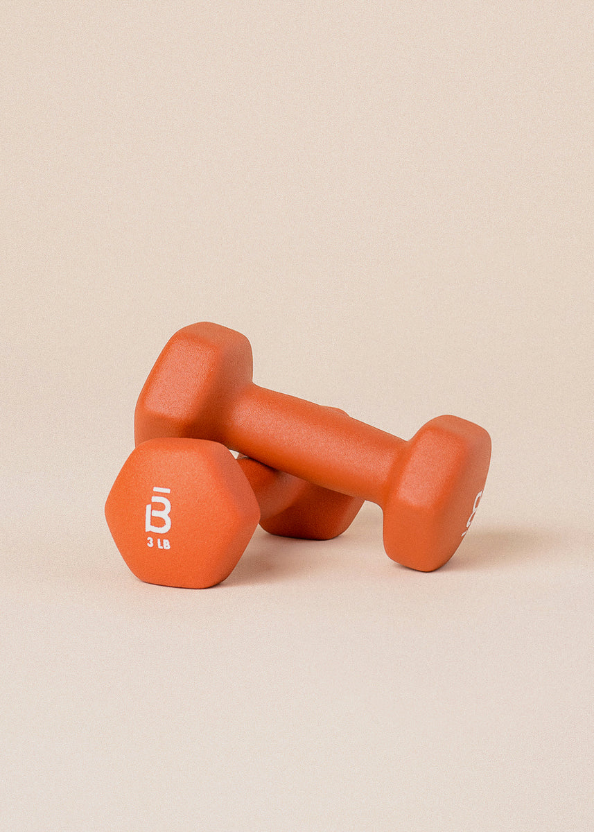 Set of 3 lb Weights – barre3